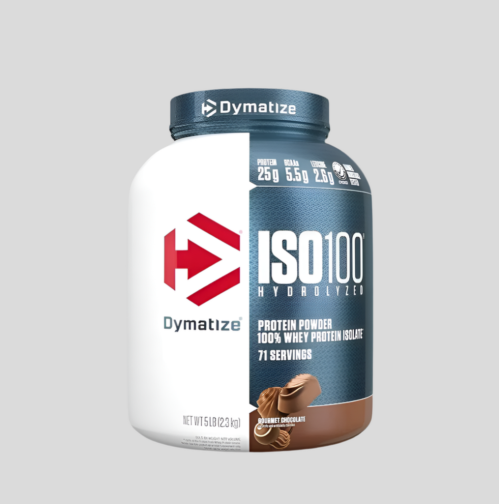 DYMATIZE ISO 100 Hydrolyzed Whey Protein Powder 5LB