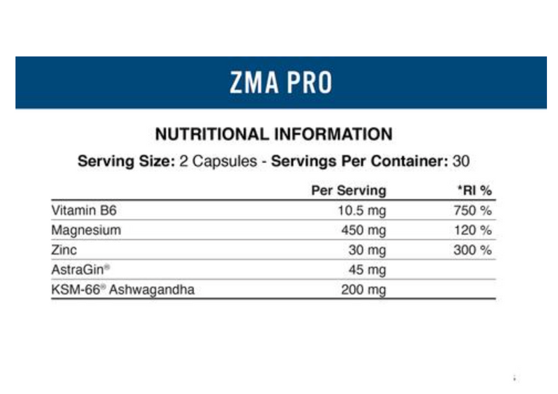 APPLIED NUTRITION ZMA Pro